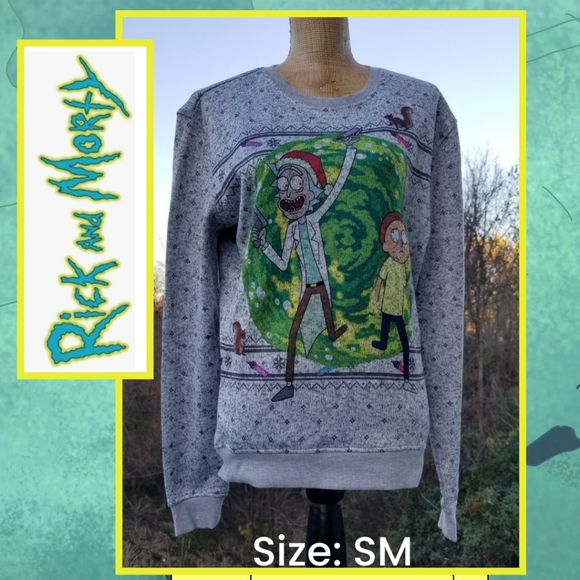 Rick And Morty Shop | Sweaters | Rick And Morty Sweater | Poshmark